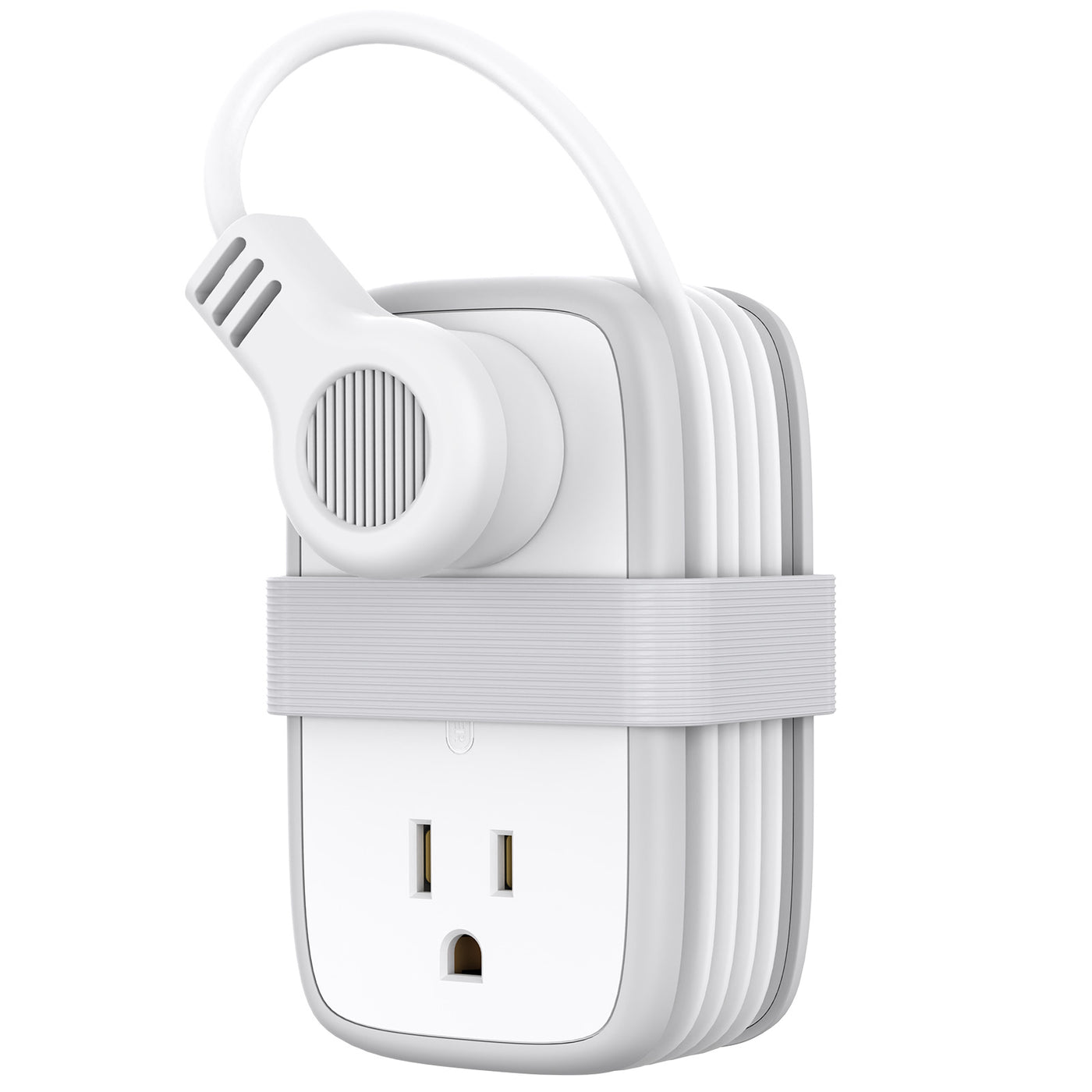 Ntonpower Pocket Power Strip 4 Outlets 2 USB Ports